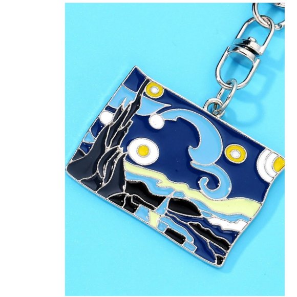 Accessories | The Starry Night Keychain Van Gogh | Poshmark